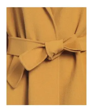 Max Mara Solid Color Woolen Coat