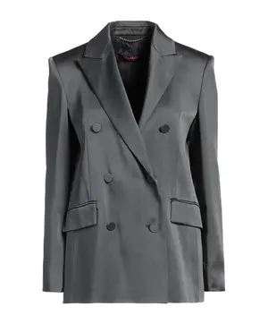 Max Mara Satin Double Breasted Blazer