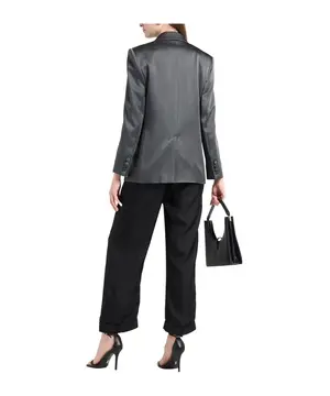 Max Mara Satin Double Breasted Blazer