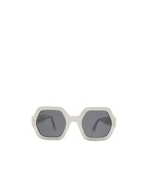 Isabel Marant Étoile Versatile Minimalist Geometric Sunglasses - Gray