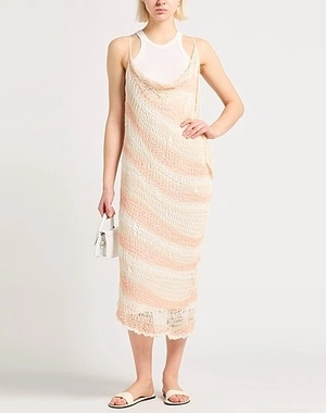 Sportmax Two-tone Knit Midi Dress