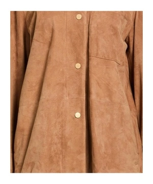 Max Mara Suede Single-breasted Jacket
