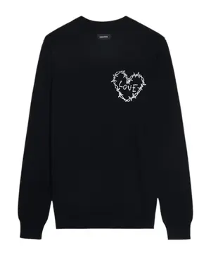 Zadig&Voltaire Kendy Embroidered Knit Sweater