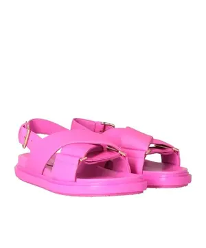Marni Leather Sandals - Pink
