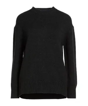 Max Mara Medium-thick Wool Knitted Sweater - Black
