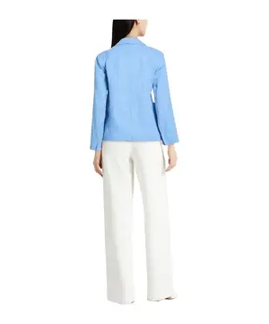 Max Mara Single-breasted Linen Blazer