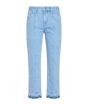 Isabel Marant Étoile Medium Wash Tapered Denim Trousers - Blue