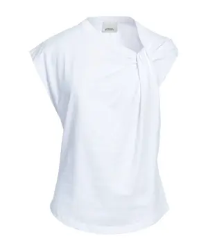 Isabel Marant Étoile Solid Color Short Sleeve T-shirt - White