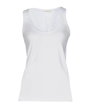 Rag & Bone Sleeveless Crew Neck T-shirt - White