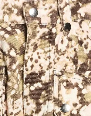Isabel Marant Étoile Camouflage Print Straight Cargo Pants