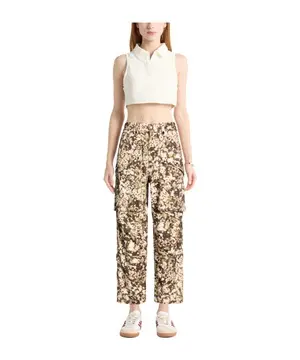 Isabel Marant Étoile Camouflage Print Straight Cargo Pants