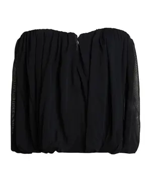 Isabel Marant Étoile Solid-color Strapless Cropped Top - Black