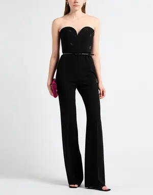 Max Mara Solid Color Sleeveless Jumpsuit
