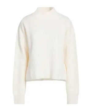 Max Mara Mock-neck Ribbed Knit Sweater