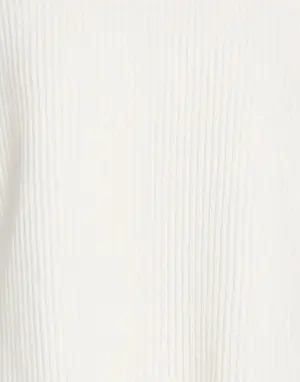 Max Mara Mock-neck Ribbed Knit Sweater