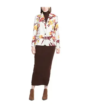 Max Mara Floral Print Blazer