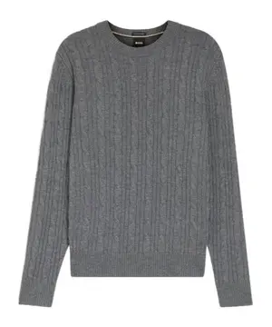 Hugo Boss Long-sleeved Sweater - Grey