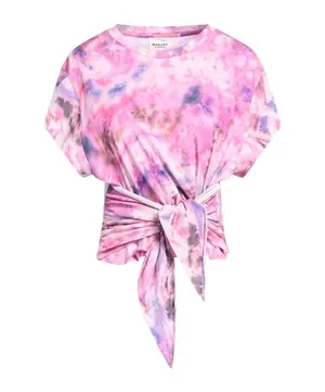 Isabel Marant Étoile Tie-dye Jersey T-shirt - Pink