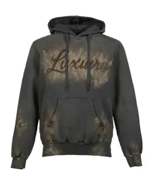 DOUBLET Luxury Mud Paint Hoodie