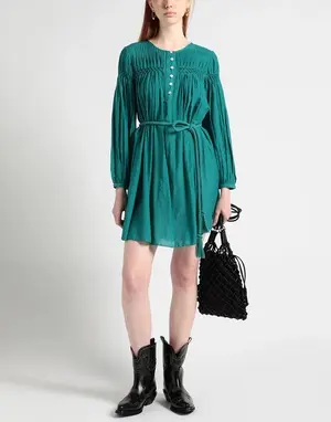 Isabel Marant Étoile Solid Color Long Sleeve Dress