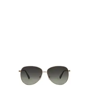 MAXCO. Metal Frame Aviator Sunglasses - Black