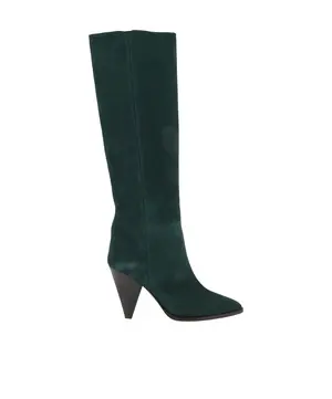 Isabel Marant Étoile Suede Pointed-toe Cowboy Boots