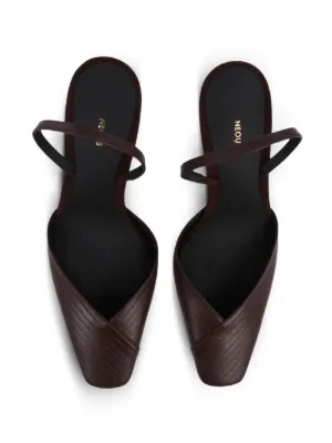 NEOUS Slingback Heeled Pumps