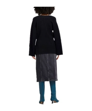 Rag & Bone Solid Color Long Sleeve Knit Top