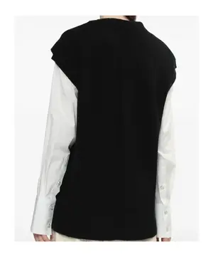 Helmut Lang Split Wool Vest