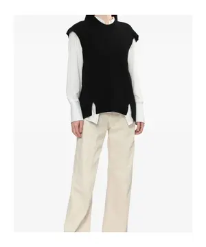 Helmut Lang Split Wool Vest