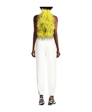 Max Mara Minimalist Tapered Trousers - White