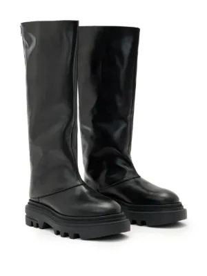 ALLSAINTS Maxie Zip-fastening Knee High Boots