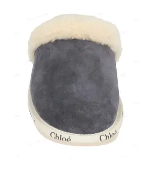 Chloé Two-tone Leather Mules
