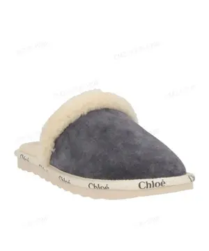 Chloé Two-tone Leather Mules