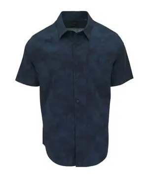 Vince Rapids Short-sleeve Button Shirt