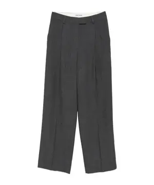 LOW CLASSIC Pleated Wide Leg Trousers