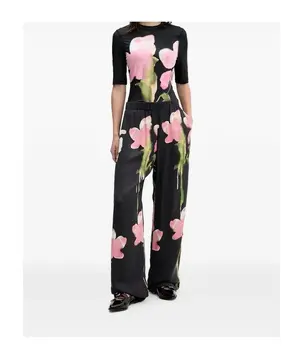 Stine Goya Floral-print Palazzo Pants