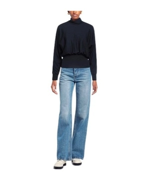 Max Mara Turtleneck Knit Top