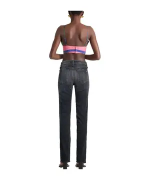 Rag & Bone Slim Fit Jeans With Side Stripes