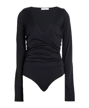 Max Mara Long Sleeve Bodysuit - Black