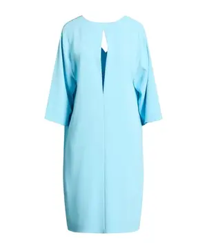 MAISON MARGIELA Crepe Short Sleeve Dress With Cutout
