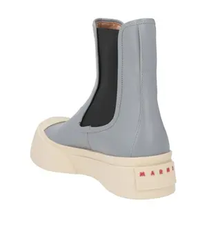 Marni Minimalist Chelsea Boots - Gray