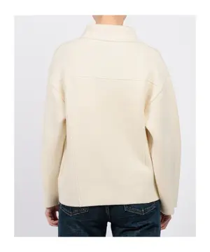 Soft Goat Double-zip Cardigan