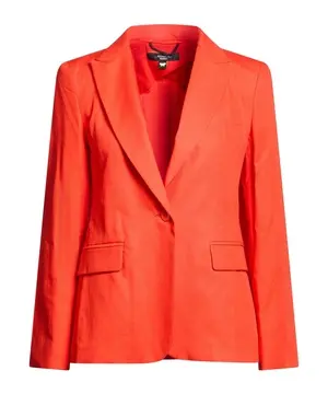 Max Mara Minimalist Long-sleeve Blazer - Orange