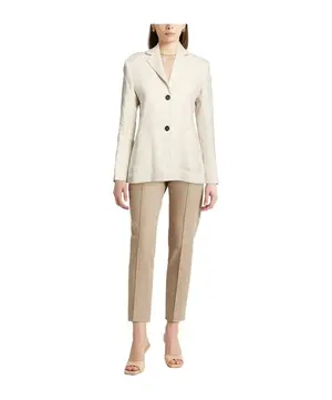 Max Mara Single-breasted Linen Blazer