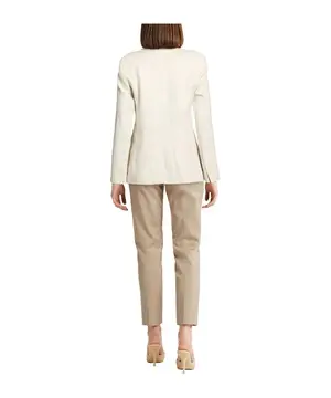 Max Mara Single-breasted Linen Blazer