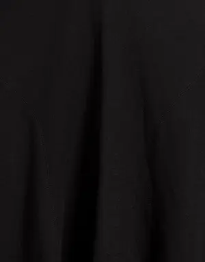 Isabel Marant Étoile Gathered Crewneck Long Sleeve Stretch Midi Dress