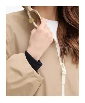 Mackage Mekelle Hooded Drawstring Parka - Light Beige