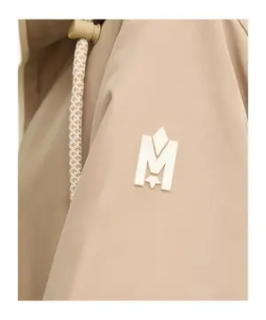 Mackage Mekelle Hooded Drawstring Parka - Light Beige