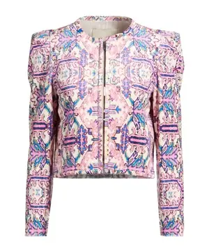 Isabel Marant Étoile Collarless Cropped Zip-up Jacket